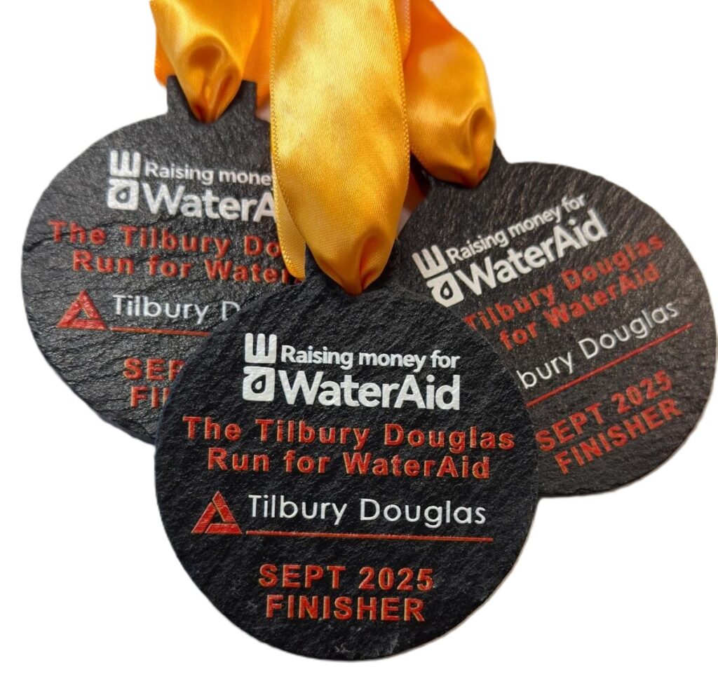 COLOUR SLATE MEDALS - SUSTAINABLE WOODEN MEDALS